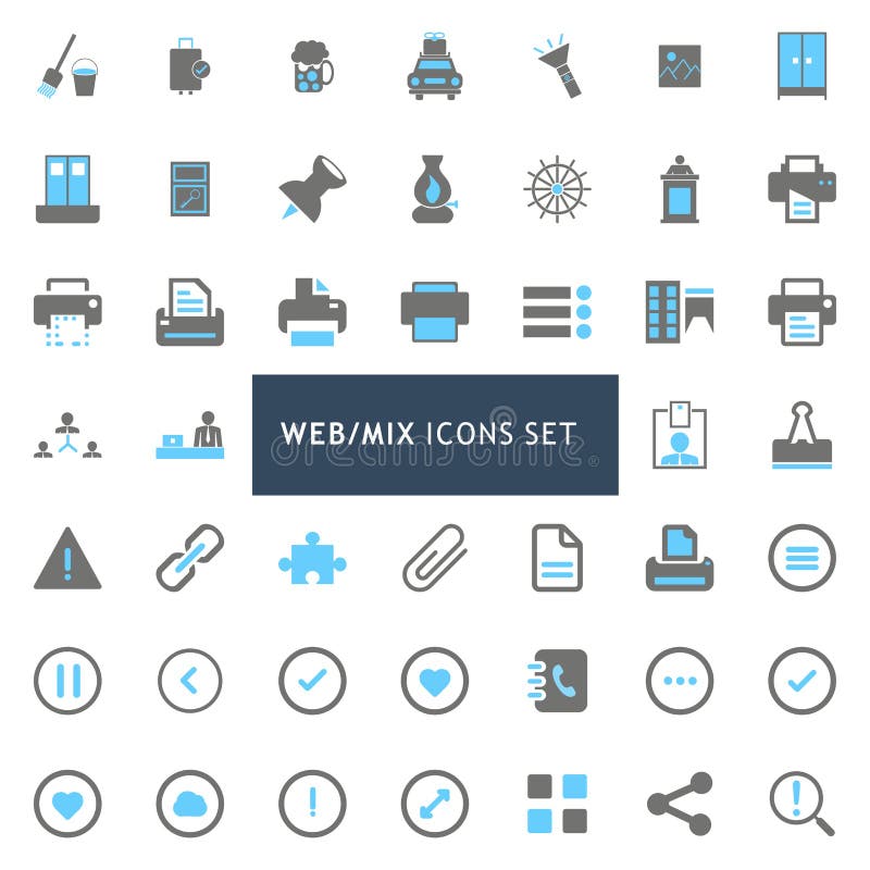 Set of Universal Web Icons. Stock Vector - Illustration of vector ... Set of Universal Web Icons. Stock Vector - Illustration of vector ...