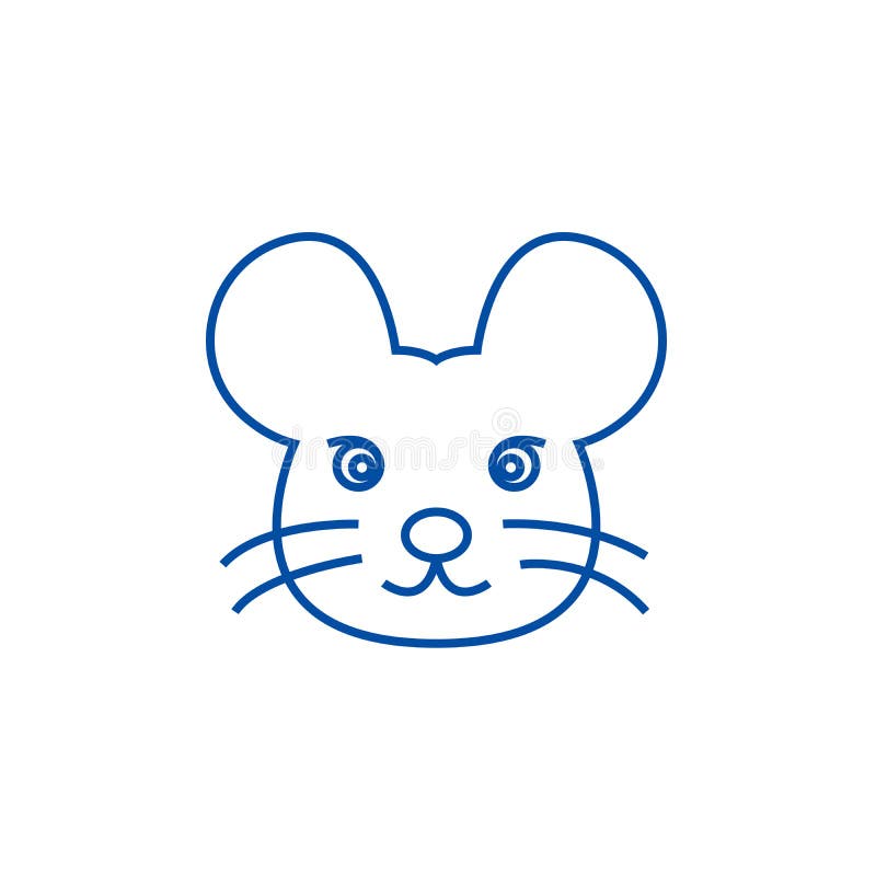 Mouse Face Outline Stock Illustrations – 1,036 Mouse Face Outline Stock ...