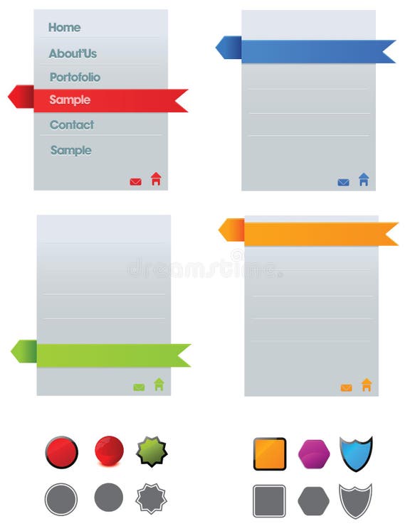 Tab Menu Stock Illustrations – 24,037 Tab Menu Stock Illustrations ...