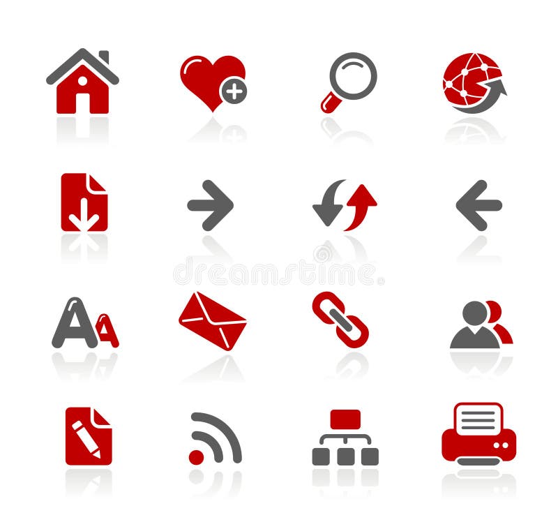 Computer & Devices // Redico Series Stock Vector - Illustration of icon ...