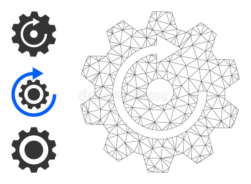 Web Carcass Rotate Right Arrow Vector Icon and Additional Icons Stock ...