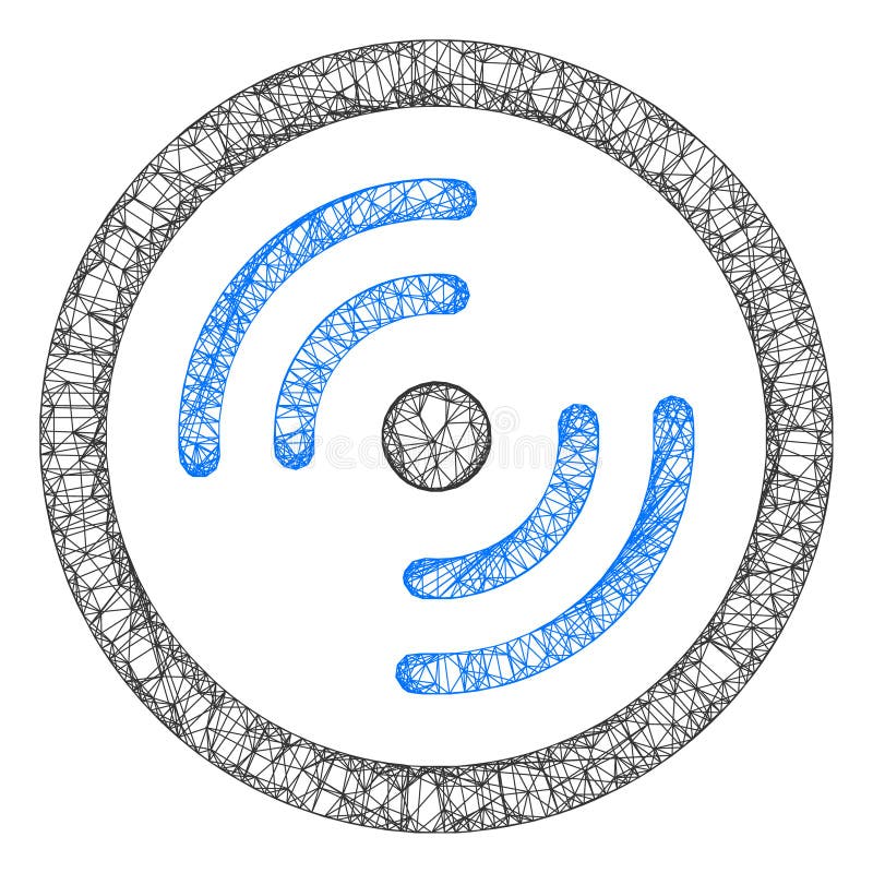 Web Network Rotor Rotation Vector Icon Stock Vector - Illustration of ...