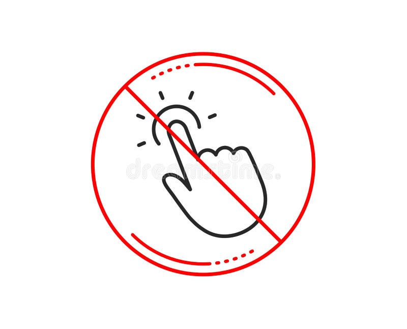 Technology prohibited sign stock vector. Illustration of laptop - 2005657