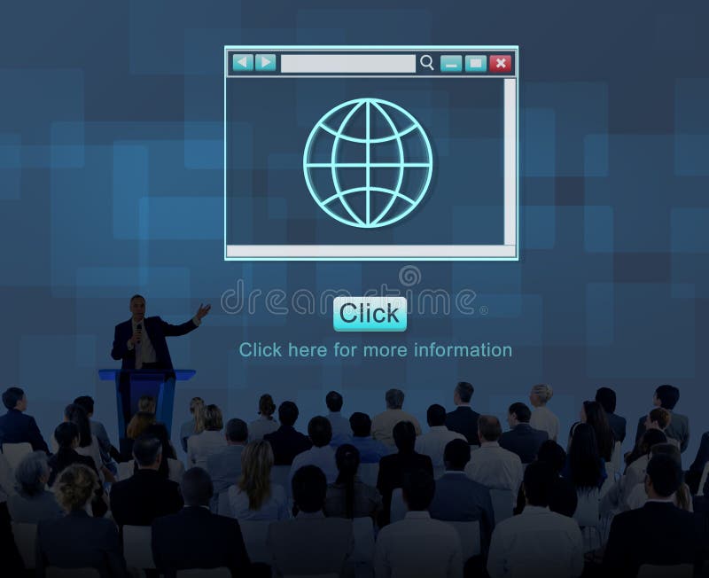 Web Online Technology Internet Website Connect Concept Stock Image ...