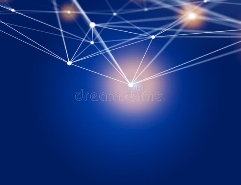 Web Operating System Screen and Network Connection Displayed on Stock ...