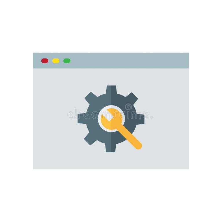 Web Optimization Icon Vector Image. Suitable for Mobile Apps, Web Apps ...