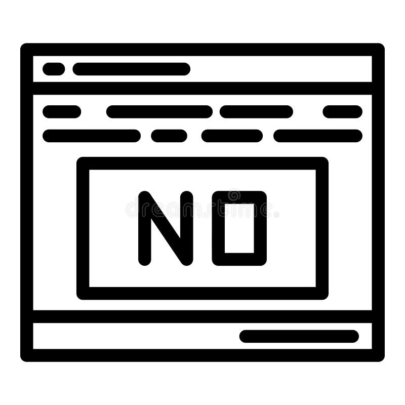 Web Page Code Icon Outline Vector Cms Development Stock Vector Illustration Of System Thin