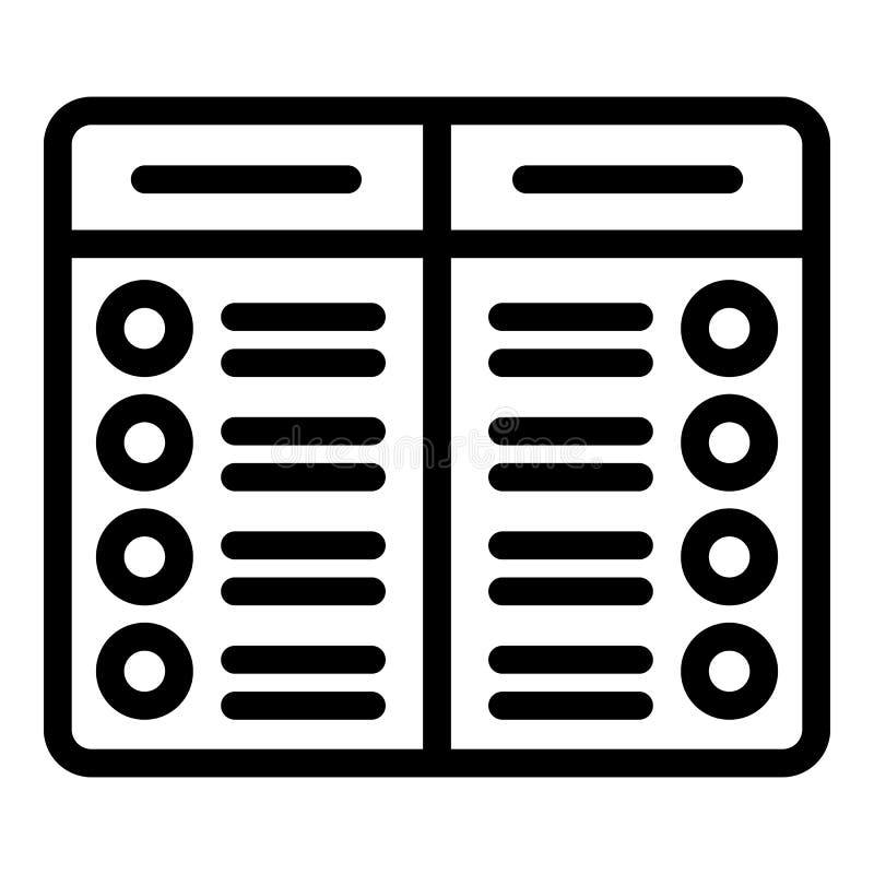 Bar Comparison Icon, Isometric Style Stock Vector - Illustration of ...