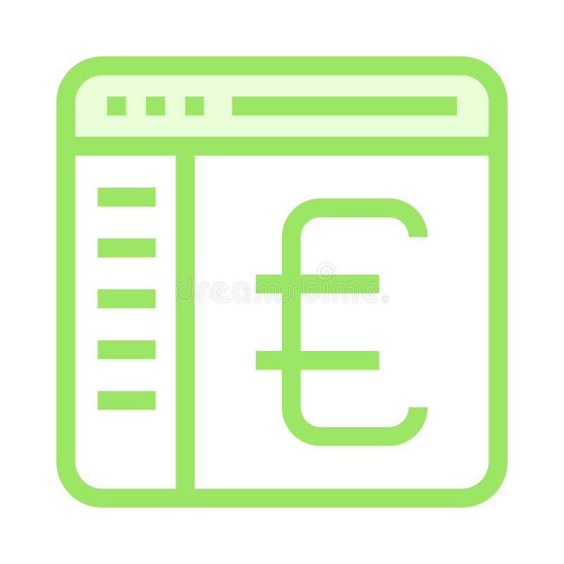 Screen Euro Icons Stock Illustrations – 443 Screen Euro Icons Stock ...