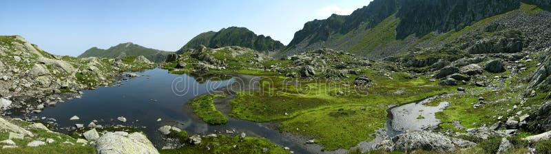 Web Page Header with Mountains Stock Image - Image of carpathian, rock ...