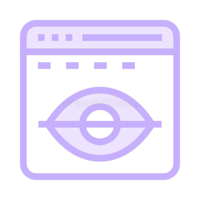 Hide color line icon stock illustration. Illustration of background ...