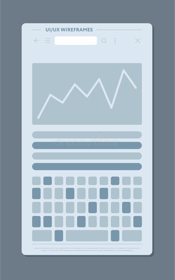 Simple Graph with Cost Reduction Chart Stock Illustration ...