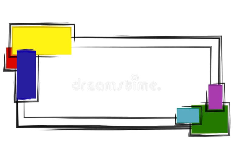 Web Page Logo Colorful Blocks Stock Vector - Illustration of ...