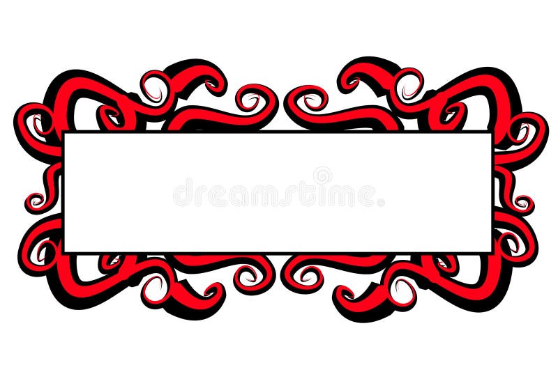 Fancy Red Border Designs