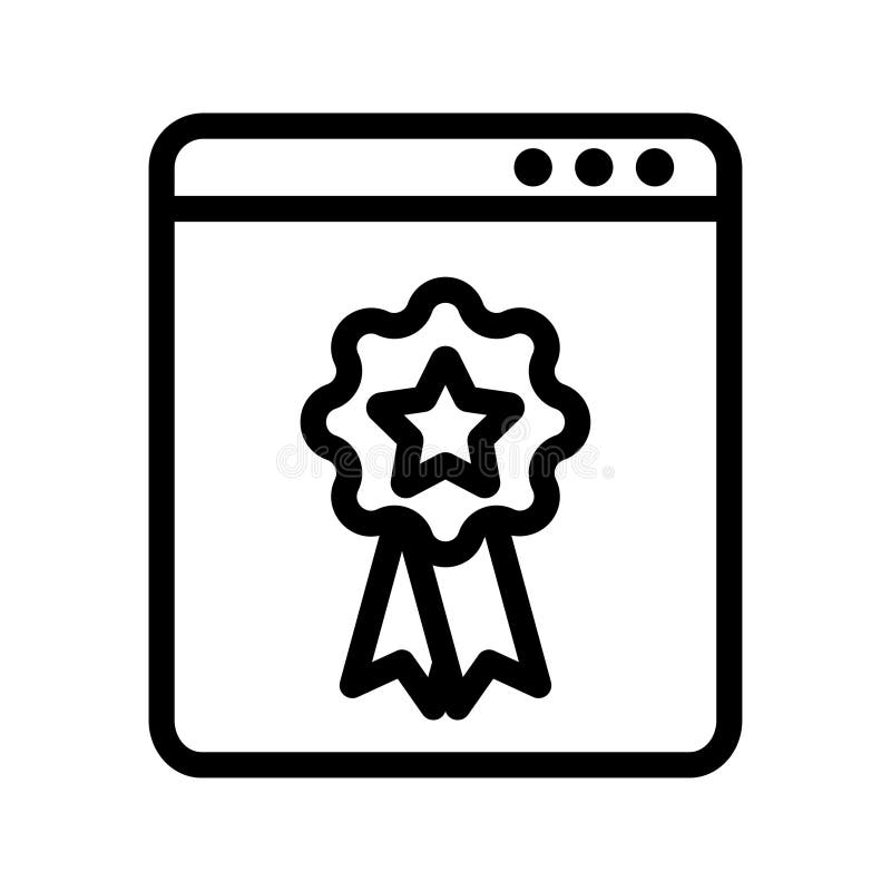 Icon Designed for Symbol of Quality Assurance. Stock Illustration ...