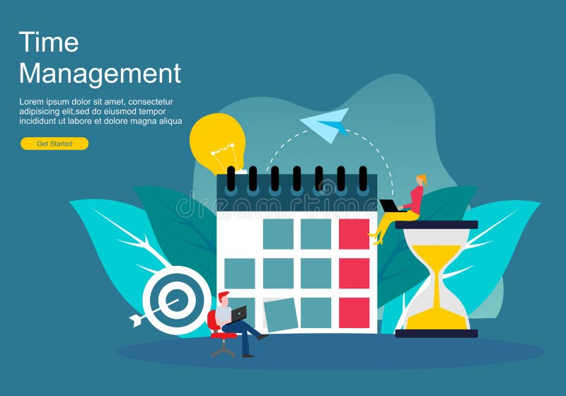 Web Page Time Management and Procrastination Concept. Planning and ...