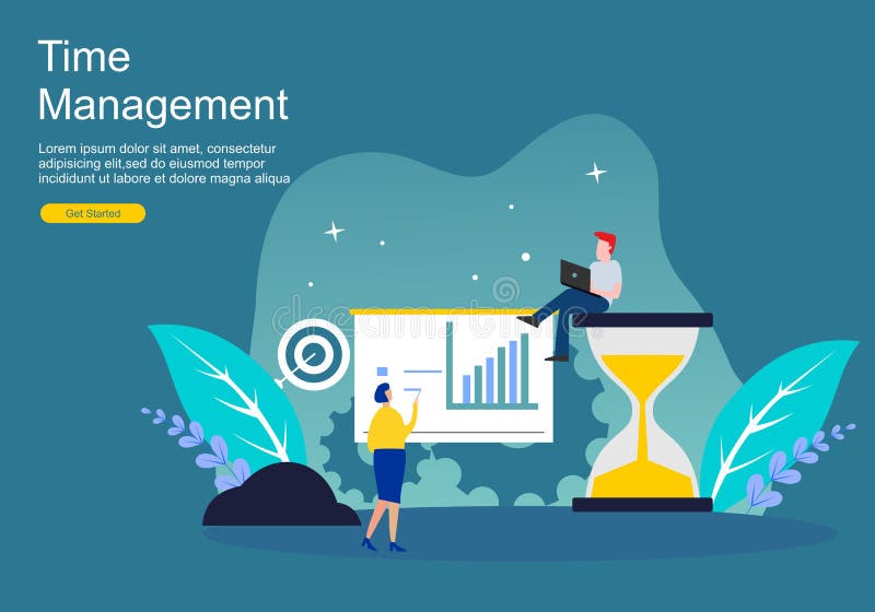 Web Page Time Management and Procrastination Concept. Planning and ...