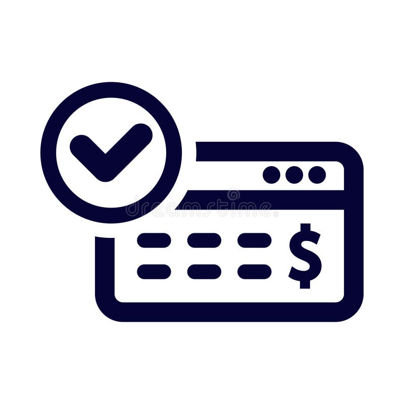 Web, Payment, Approved, Tick, Website, Online Web Payment Approved Icon ...