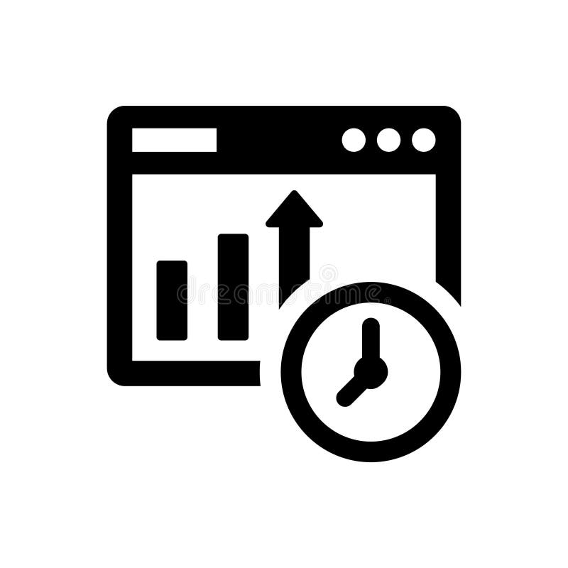 Web performance icon stock vector. Illustration of speedometer - 218948341
