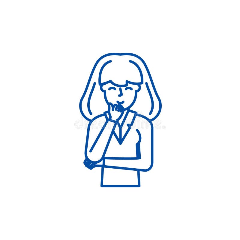 Perplexity Line Icon Concept. Perplexity Vector Linear Illustration ...