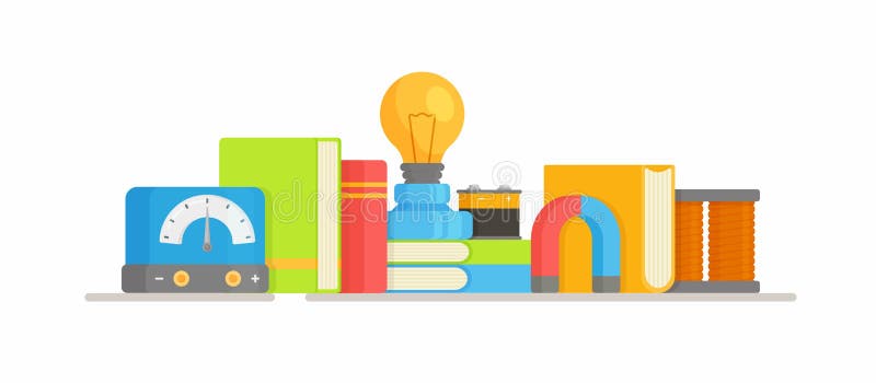 Vector Illustration of Physical Instruments. Stock Vector ...