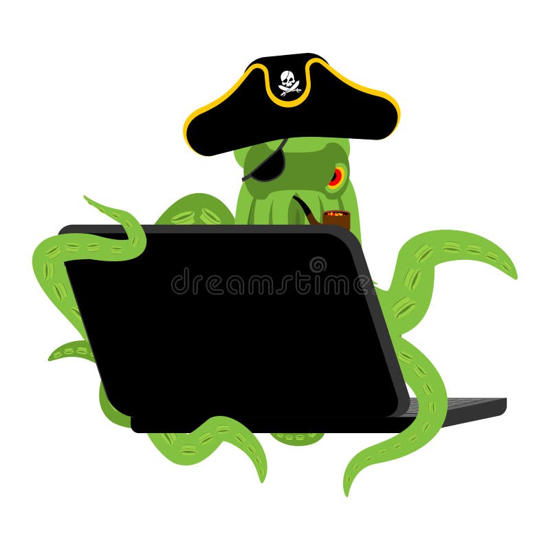 Hacking Octopus Stock Illustrations – 15 Hacking Octopus Stock ...