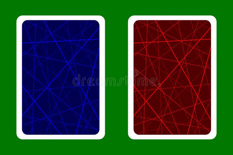 Playing Card Back Designs Red Stock Illustrations – 118 Playing Card ...