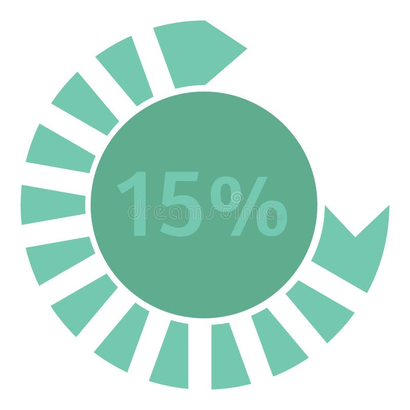 Preloader icon stock vector. Illustration of background - 26962932