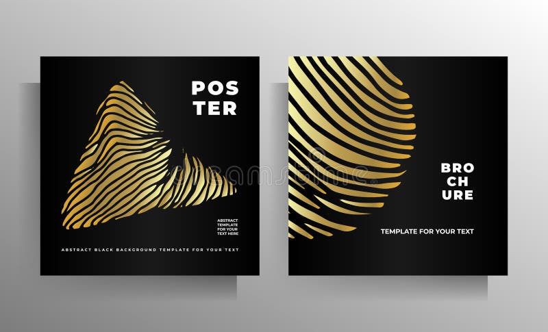 Print Cover Design Template. Stock Illustration - Illustration of ...