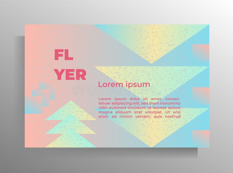 Print Cover Design Template. Stock Illustration - Illustration of brand ...