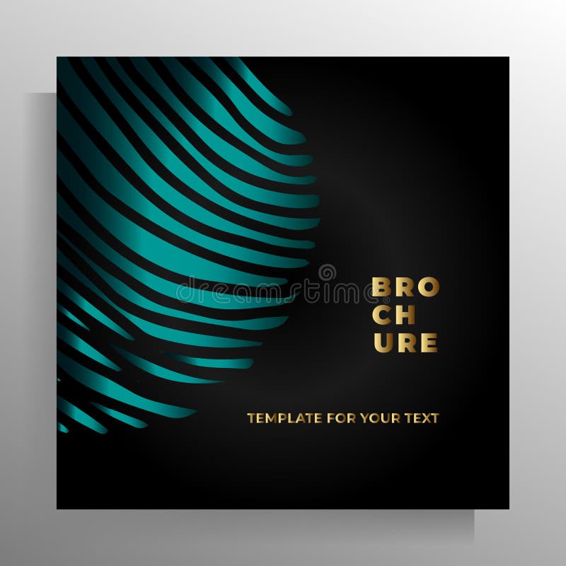 Print Cover Design Template. Stock Illustration - Illustration of card ...