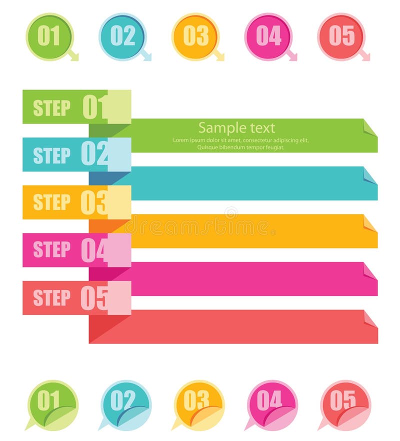 Web Text Boxes stock vector. Illustration of design, form - 19145749