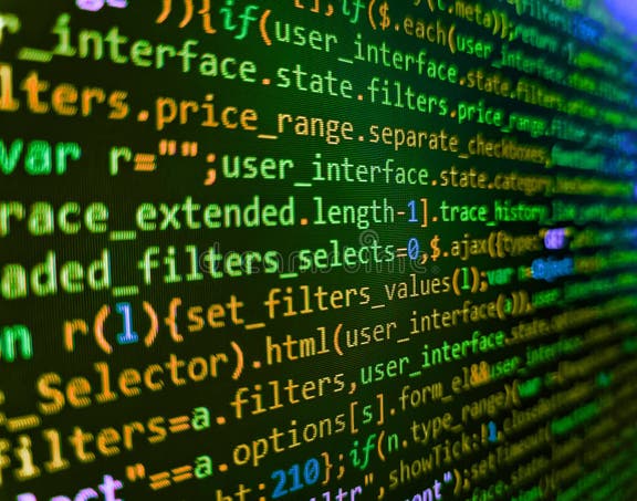 Web Programming And Bracket Technology Background New Technology