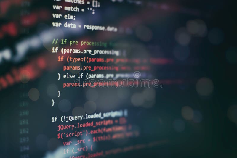 Big Data Storage and Cloud Computing Representation. Programming . Developer Working on Web ...