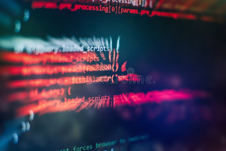 Web Programming Functions on Laptop on Laptop. it Business. Python Code ...