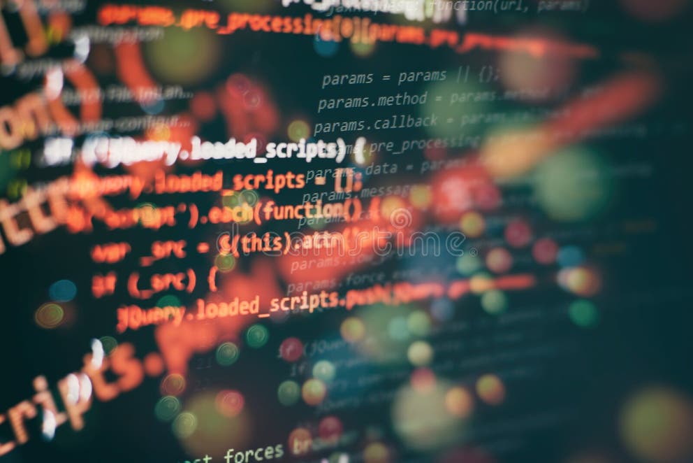 Web Programming Functions on Laptop on Laptop. it Business. Python Code ...