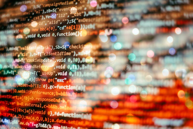 Python Code Computer Screen. Mobile Application Design Concept. Stock Image - Image of ...