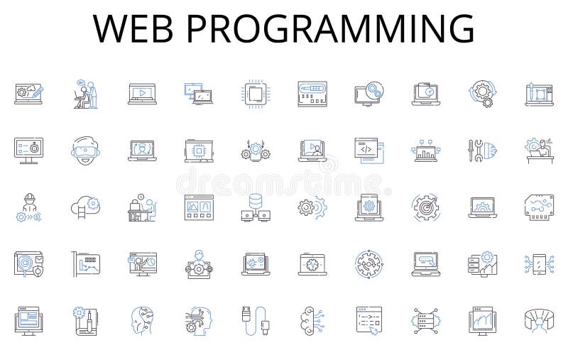 Web Programming Line Icons Collection. Welcome, Homepage, Introduction ... Web Programming Line Icons Collection. Welcome, Homepage, Introduction ...