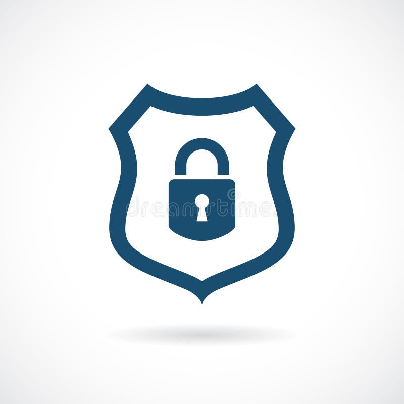 Web protection vector icon stock vector. Illustration of access - 122548282