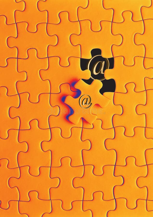 Web puzzle stock image. Image of connection, puzzle, solve - 2490659