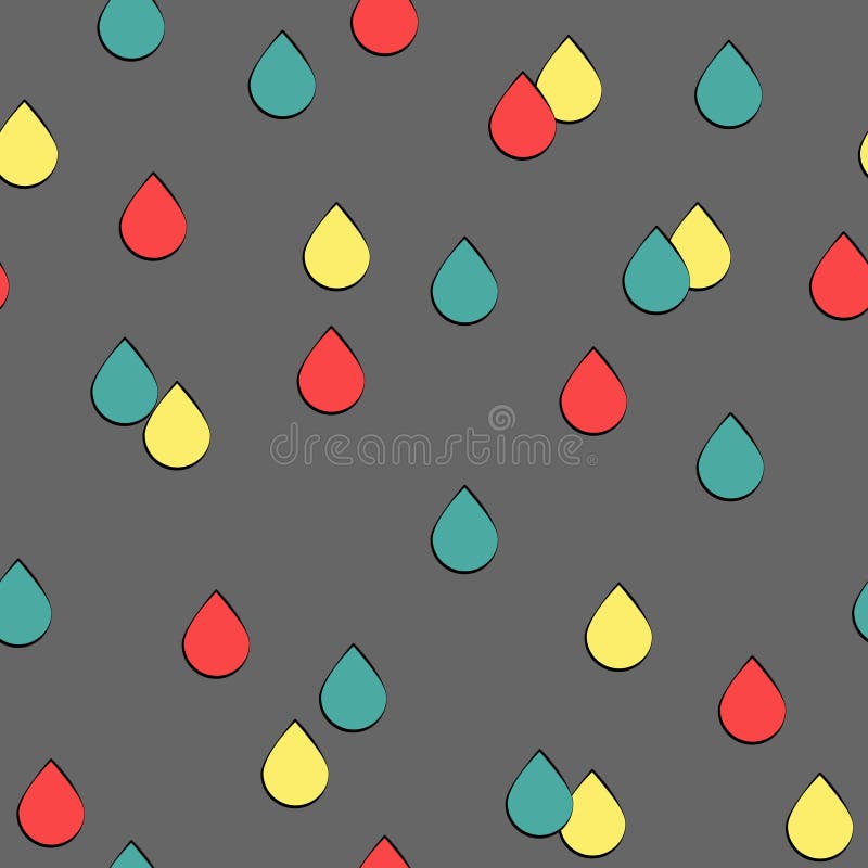 Seamless Pattern Track of Cat Dog Footprints Stock Vector ...