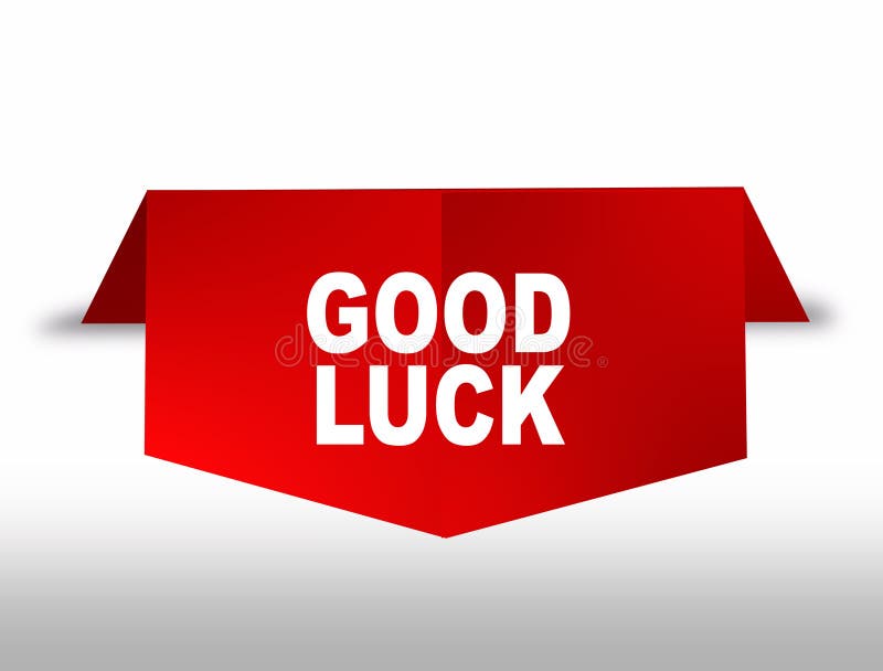 Good Luck Banner Stock Illustrations – 4,010 Good Luck Banner Stock ...