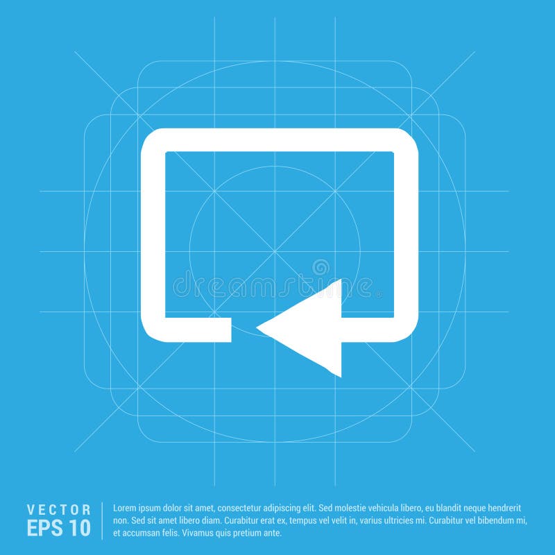 Web refresh icon stock vector. Illustration of info - 132439007