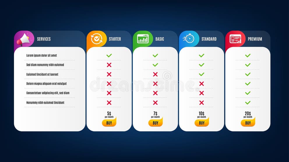 Web Report, Marketing Statistics and Approved Icons Set. Timer Sign. Vector Stock Vector ...