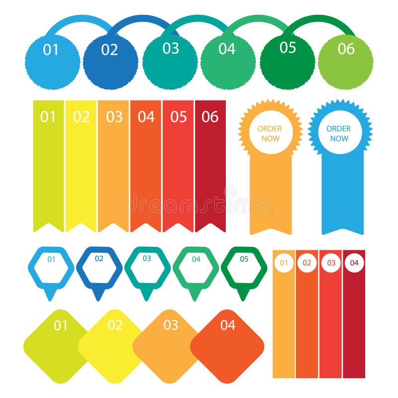 Web Sale/discount Label,tag or Banner Collection Stock Vector ...