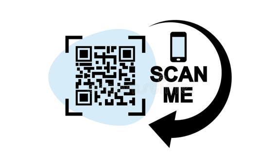 Scan Me Arrow Stock Illustrations – 75 Scan Me Arrow Stock ...
