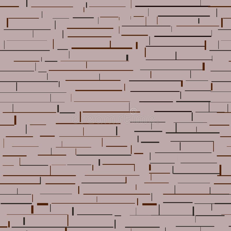 Brick Wall. Seamless Pattern. Vector Illustration. Stock Vector ...