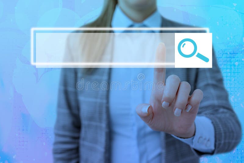 Web Search Data Information Futuristic Technology Infographic Element ...