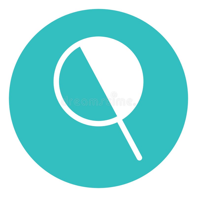 Search Box with a Magnifier, with a Play Button Stock Illustration ...