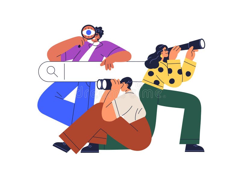 Online Users Community, Digital Communication Concept. People Using ...